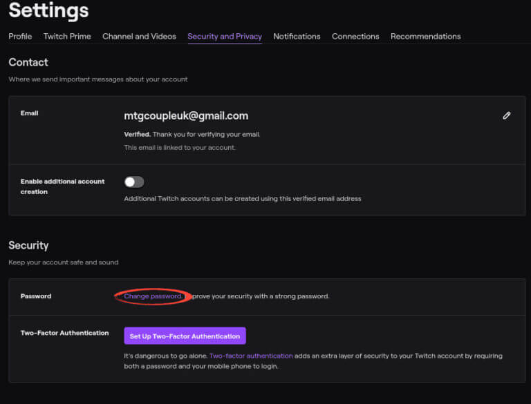 How To Recover a Hacked Twitch Account