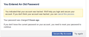 Recover Your Hacked Facebook Account